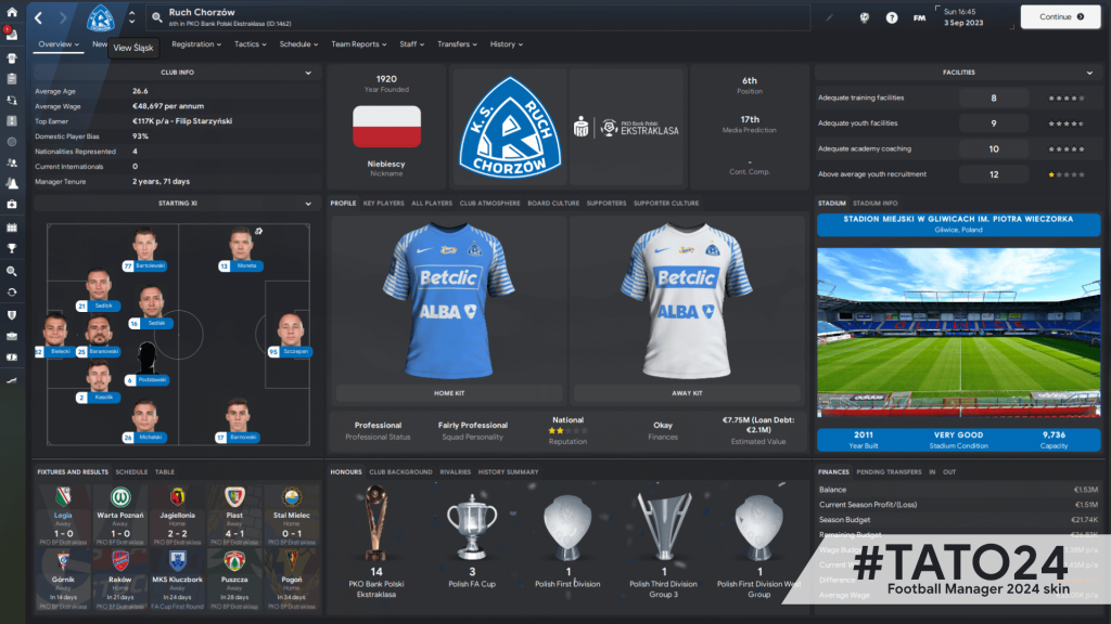FM 2024 Tema (Tato Skin v2) | Fmhikayeleri - Türkiye'nin Football ...