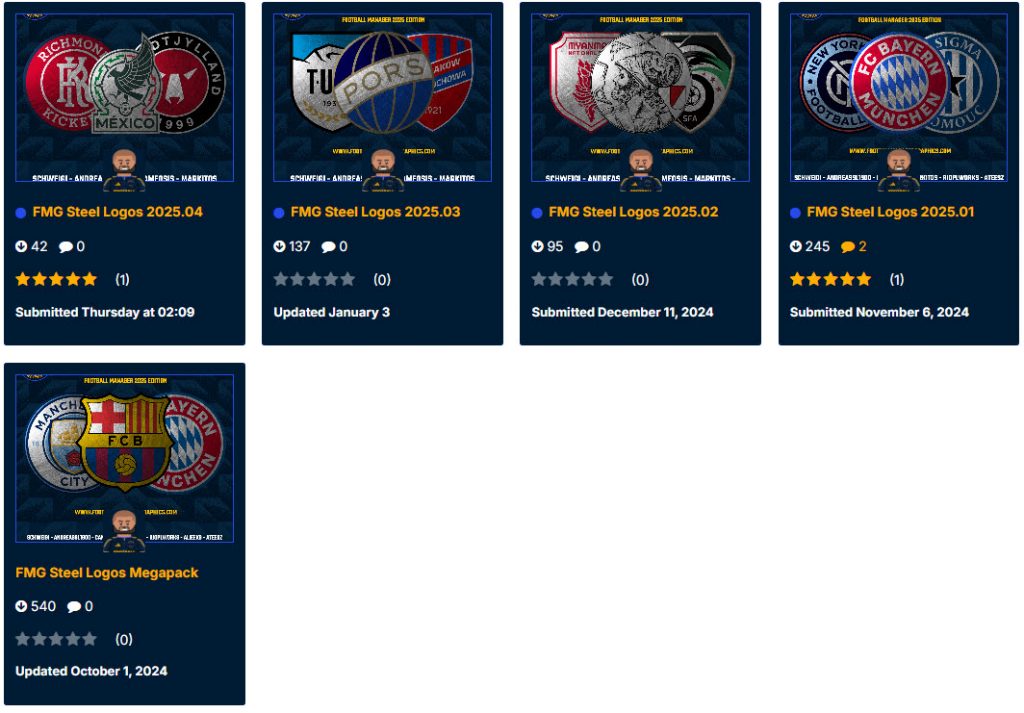 FM 24 Logo Paketi (Steel) | Fmhikayeleri - Türkiye'nin Football Manager ...